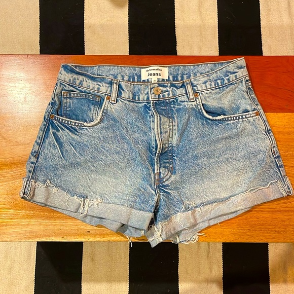 Reformation | Shorts | Reformation Jeans Shorts Cuffed Cutoffs Daisy ...